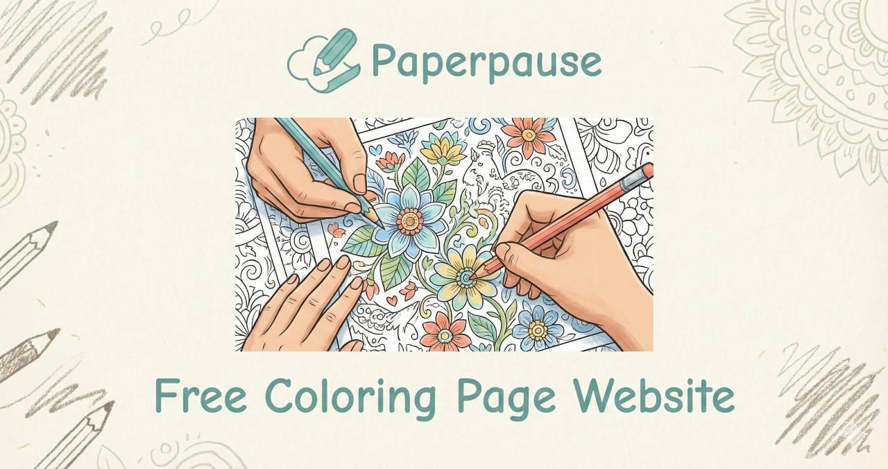 14 Free Printable Coloring Pages Of Romantic Flowers - PaperPause